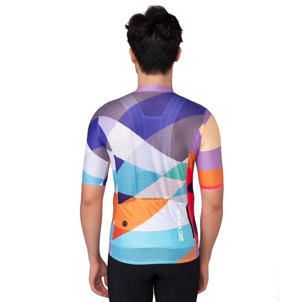 Ecyker Wholesale Customized Oem Design Bike Jersey Bicycle Clothing Breathable Cycling Shirt ...