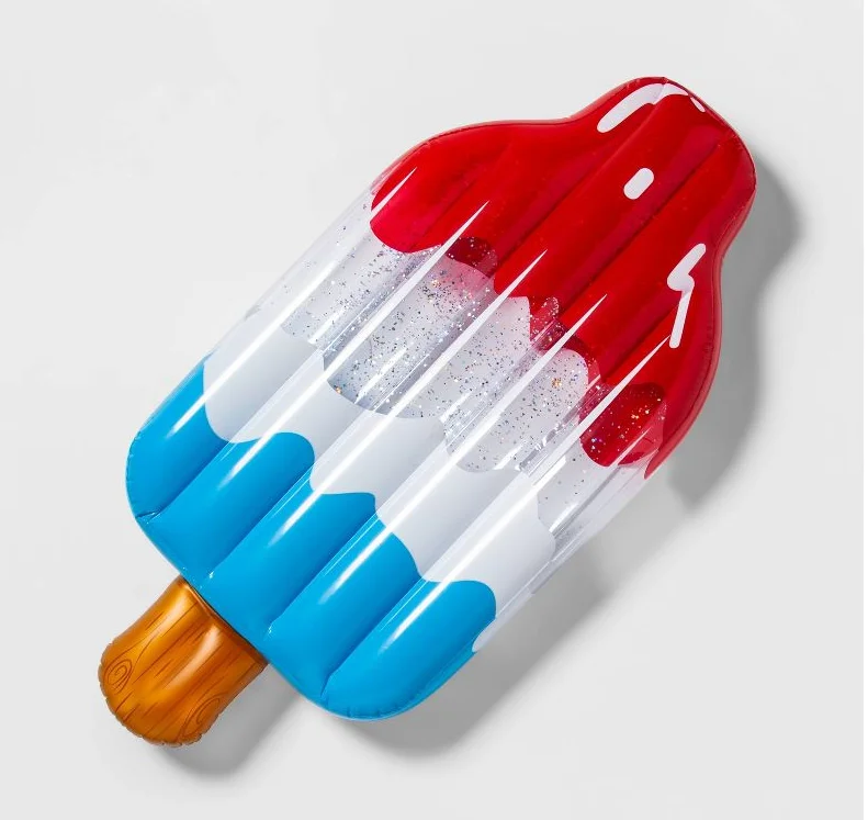 Inflatable Water Mattress - Justware Inflatable Popsicle Float