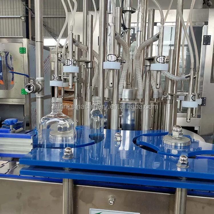 Alcohol Filling Machine - Efficient Vodka & Whisky Bottling