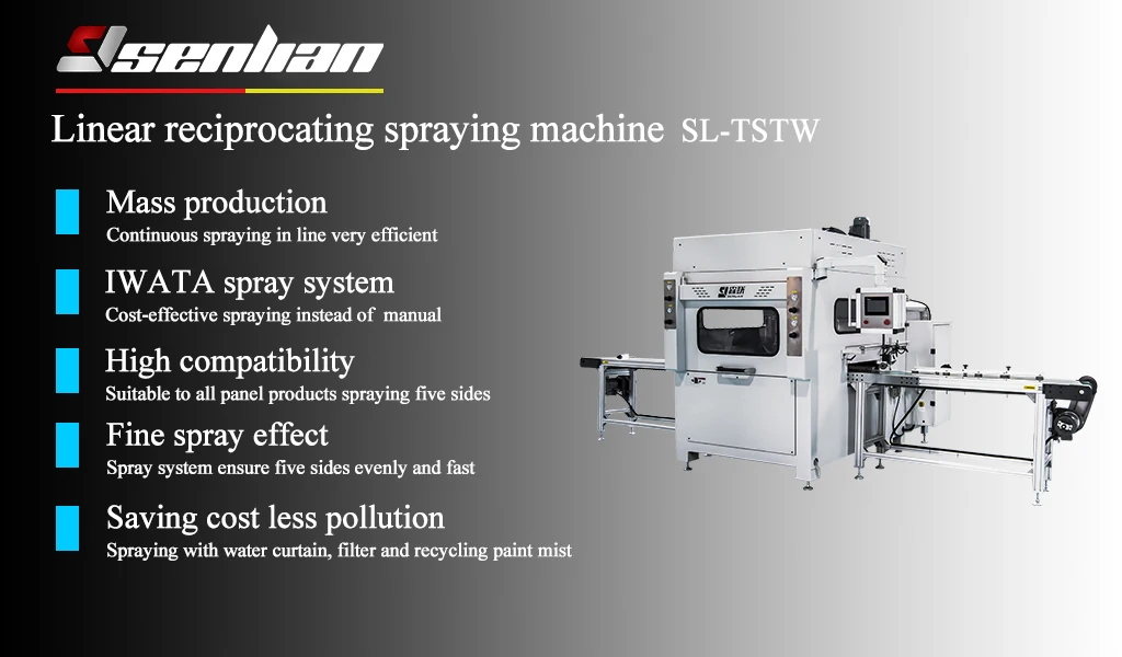 Automated Spray Paint Machine for Wood Cladding Panels