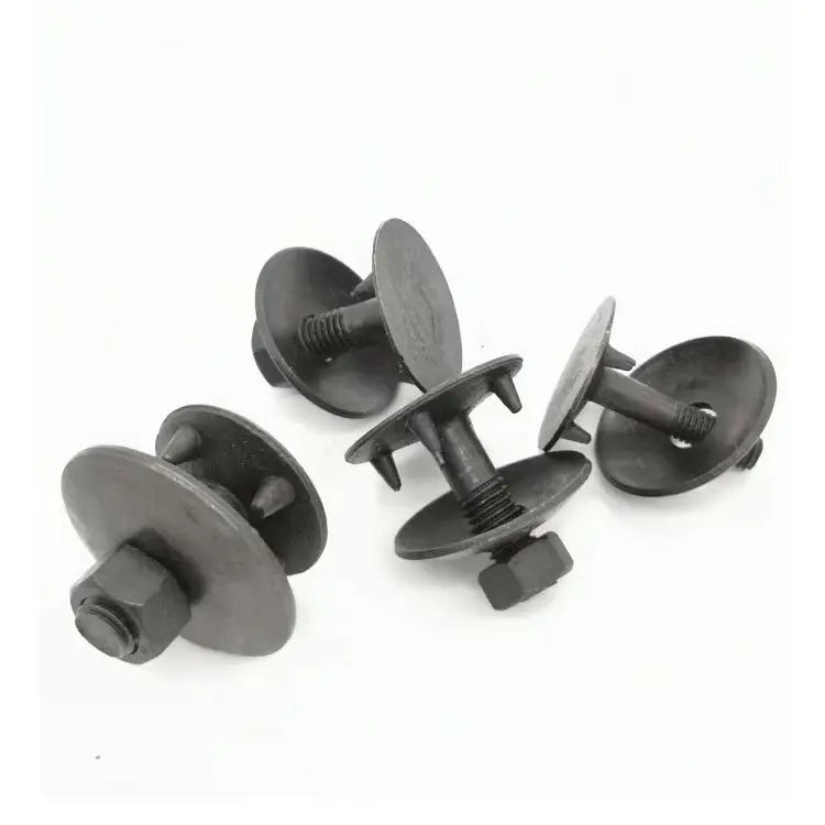 M6 M8 M10 M12 Fanged Elevator Bolt Nut And Washer For Bucket Din15237 ...