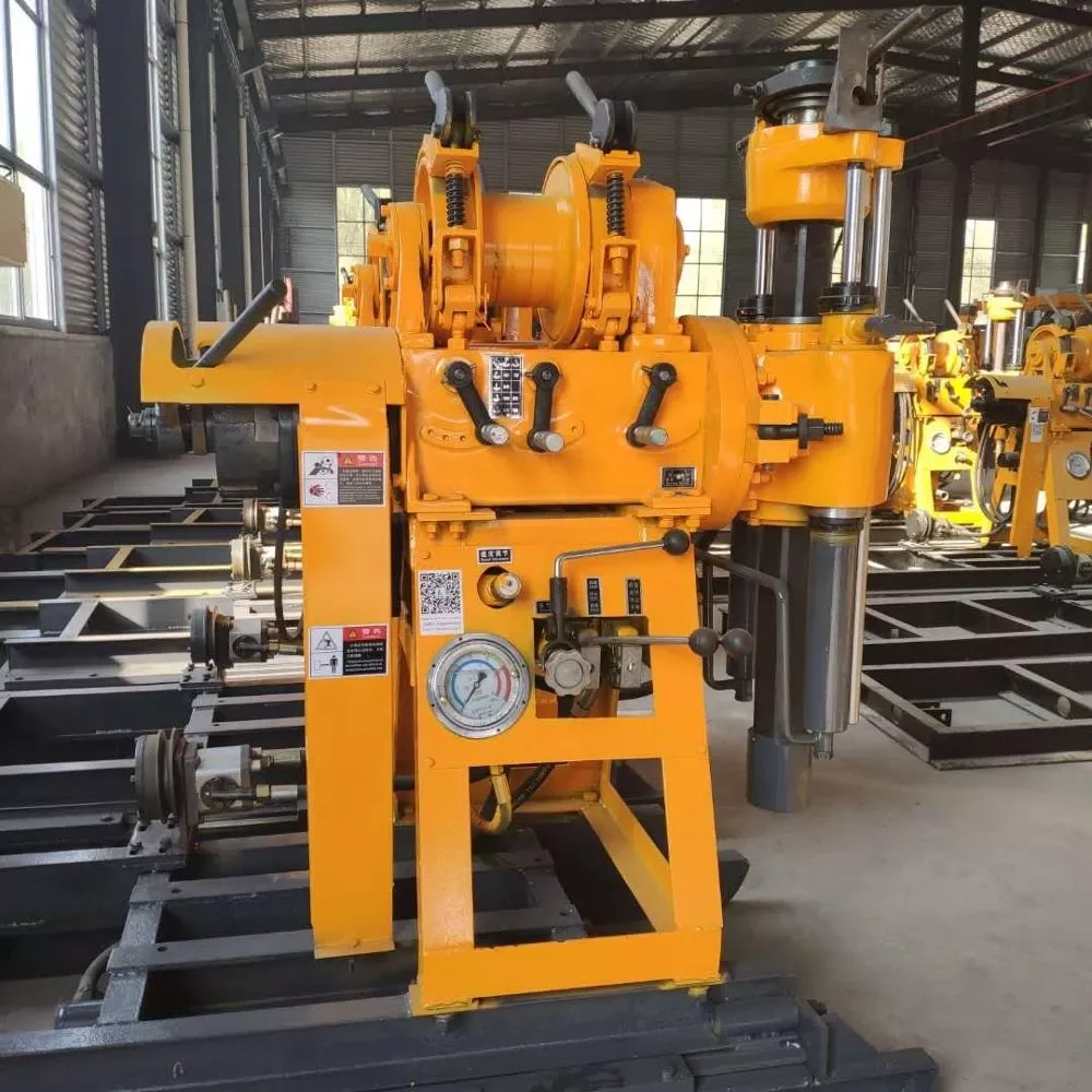 Small Portable Borehole Drilling Machine Soil Rock Core Drill Rig ...