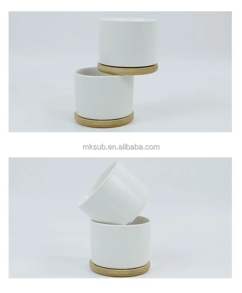 Wholesale Sublimation Blank Coated Custom Succulent Planter