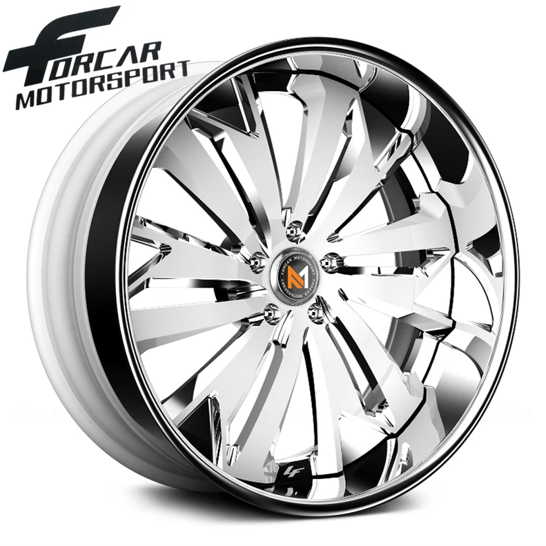 Full Chrome Passenger Cars Wheel 18/20/22/24 Inch Alloy Rims New Forged ...