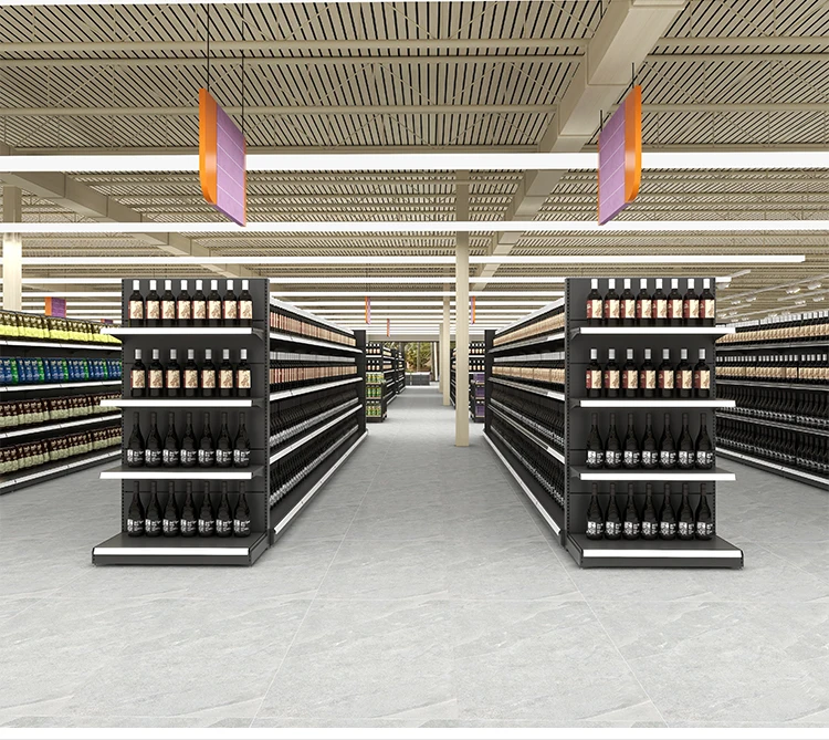 Shelves For Retail Store Display Rack 120kg For Grocery And Supermarket ...