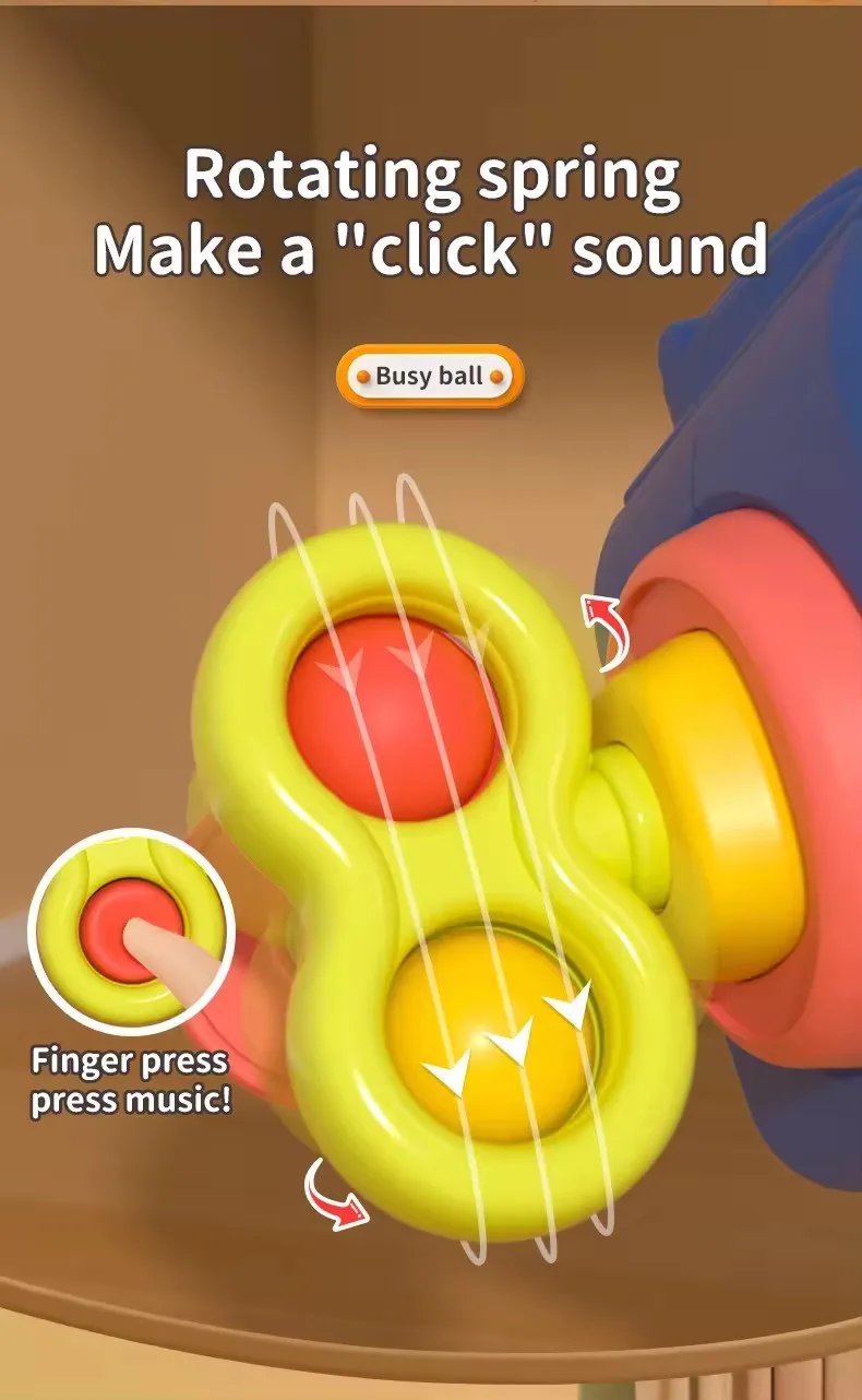 Infant Sensory Activity Puzzle Hand Catch Balls Early Educational ...