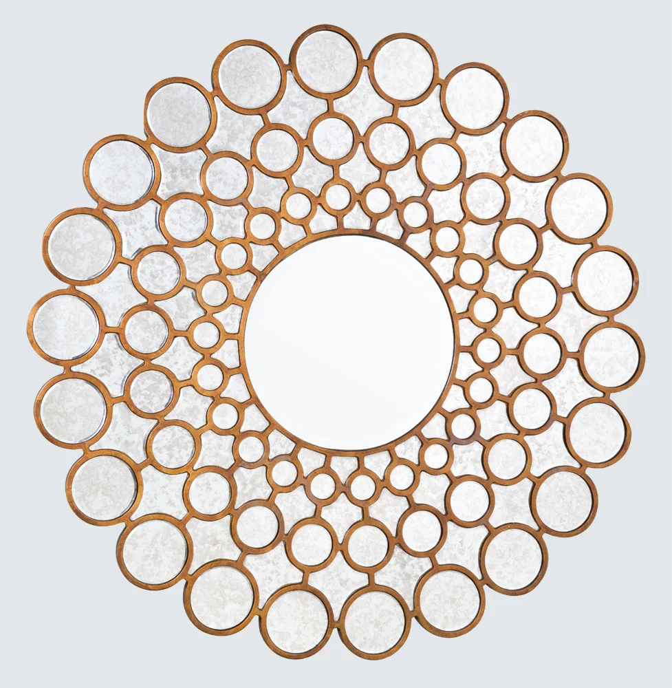 Round Mirror Frame Bevelled Mirror Decorative Wall Mirror Sets - Gj813 ...