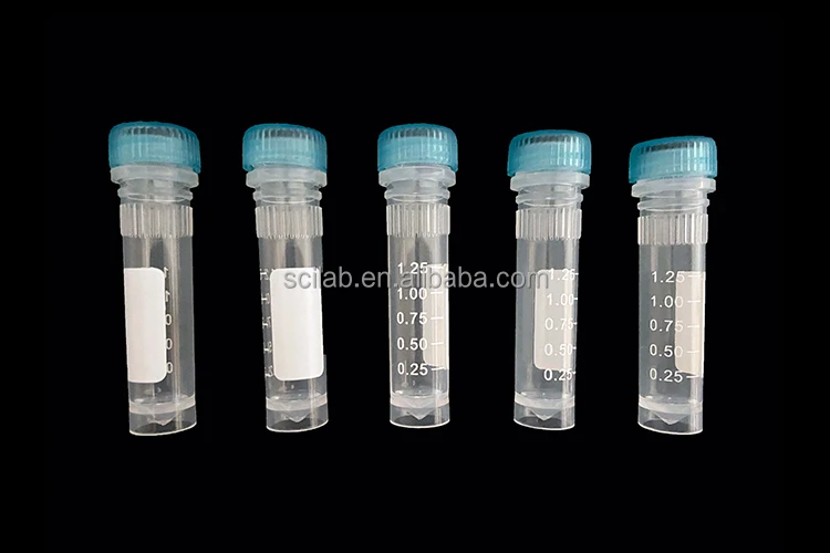 Tutup Sekrup Tabung Cryo Microtube 2ml Dengan Rok Berdiri Sendiri ...