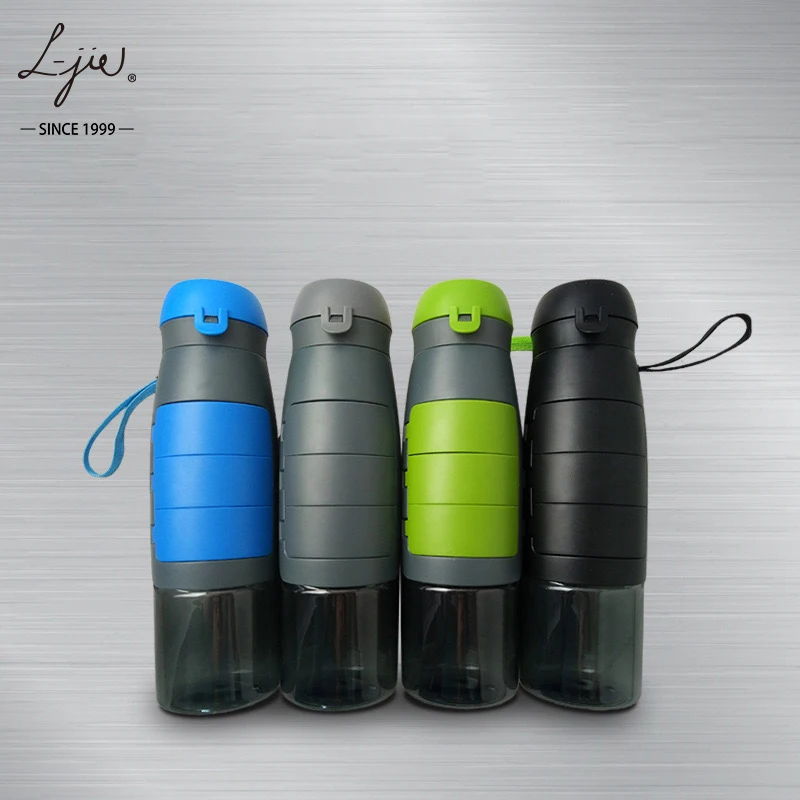 Hiking Water Bottle With Compartment Bpa Free Storage Card Holder ...