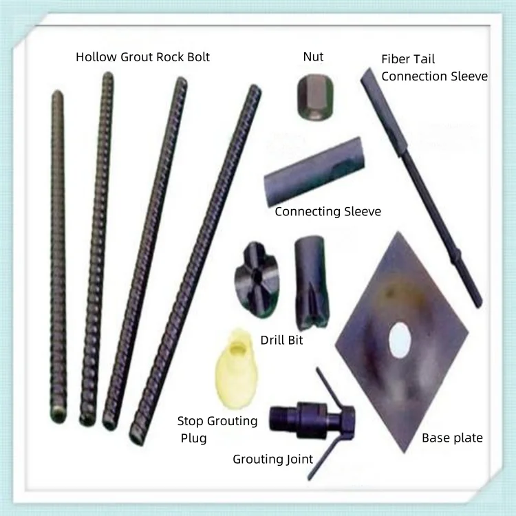 Grouting Anchor Rod/hollow Rock Bolt - Buy Rock Bolt,Anchoring Bolts ...