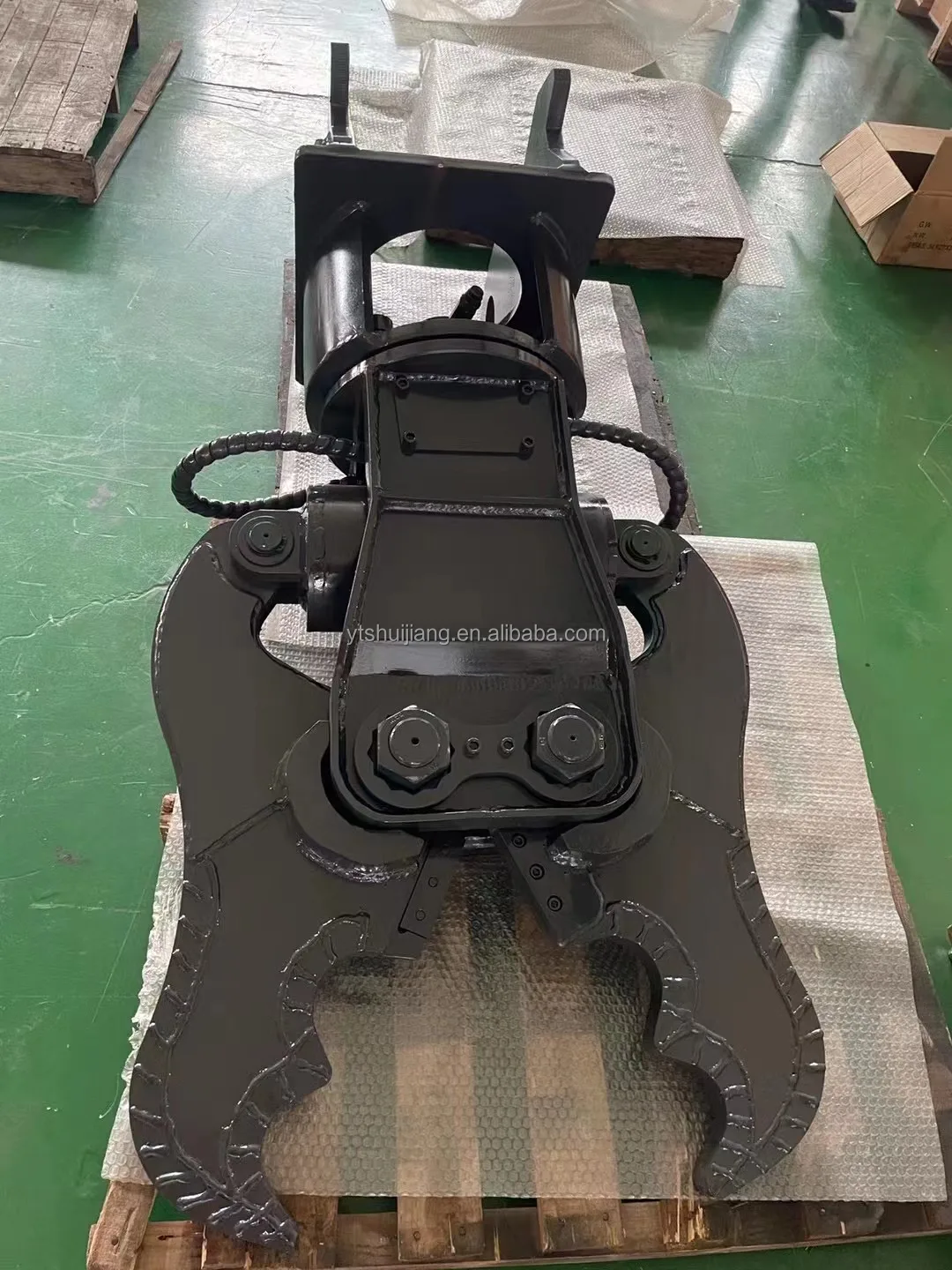 SJ17 Concrete Hydraulic Shears Hydraulic House Demolition crocodile Jaw ...
