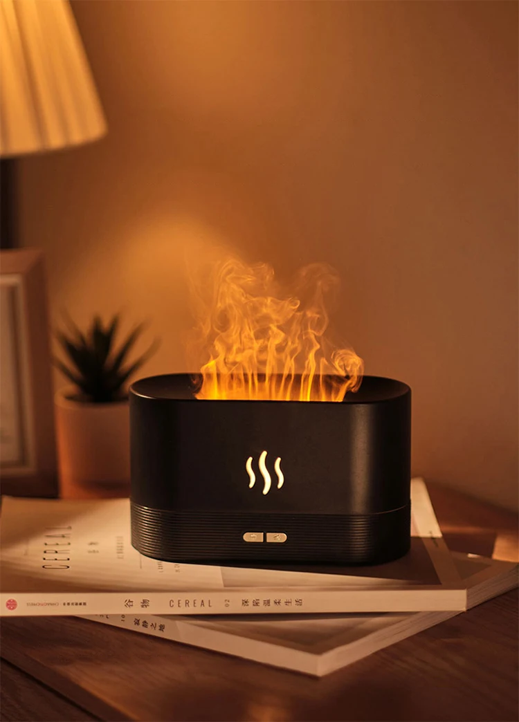 High Quality Cheap Price 180ml Ultrasonic Fire Air Humidifier Difusor ...