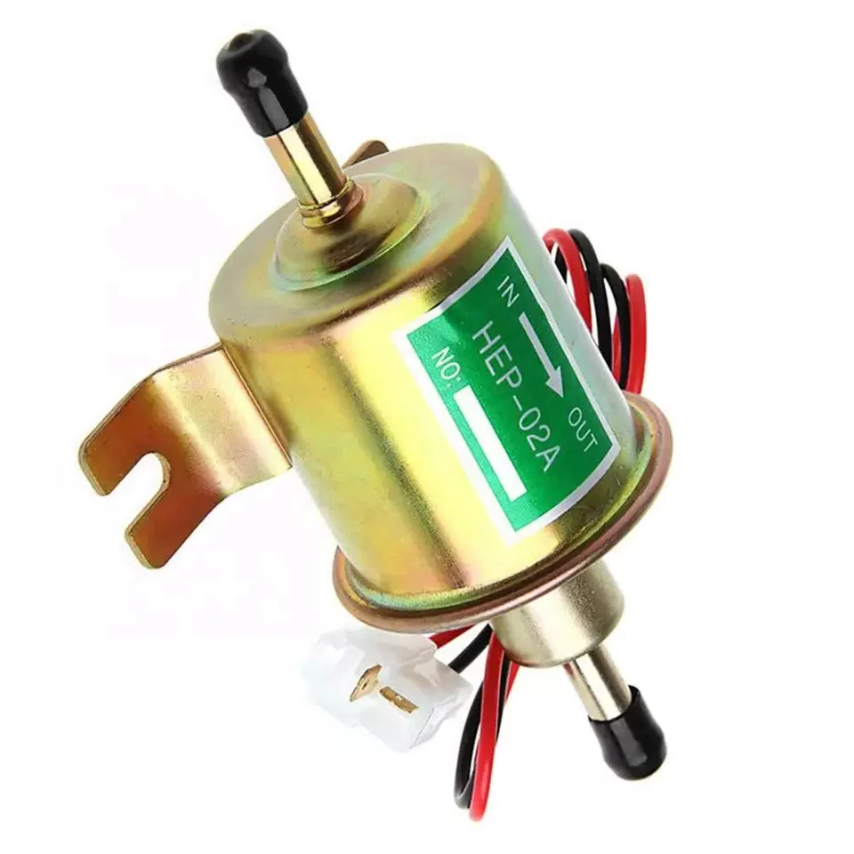 Fuel Pump 12V HEP-02A Universal Diesel Petrol Gasoline For Car ...