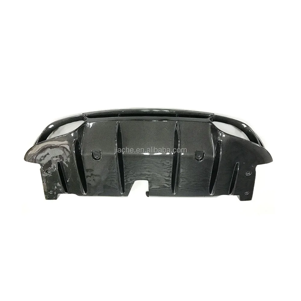 Carbon Fiber Rear Bumper Diffuser Lip Spoiler for Alfa Romeo Giulia