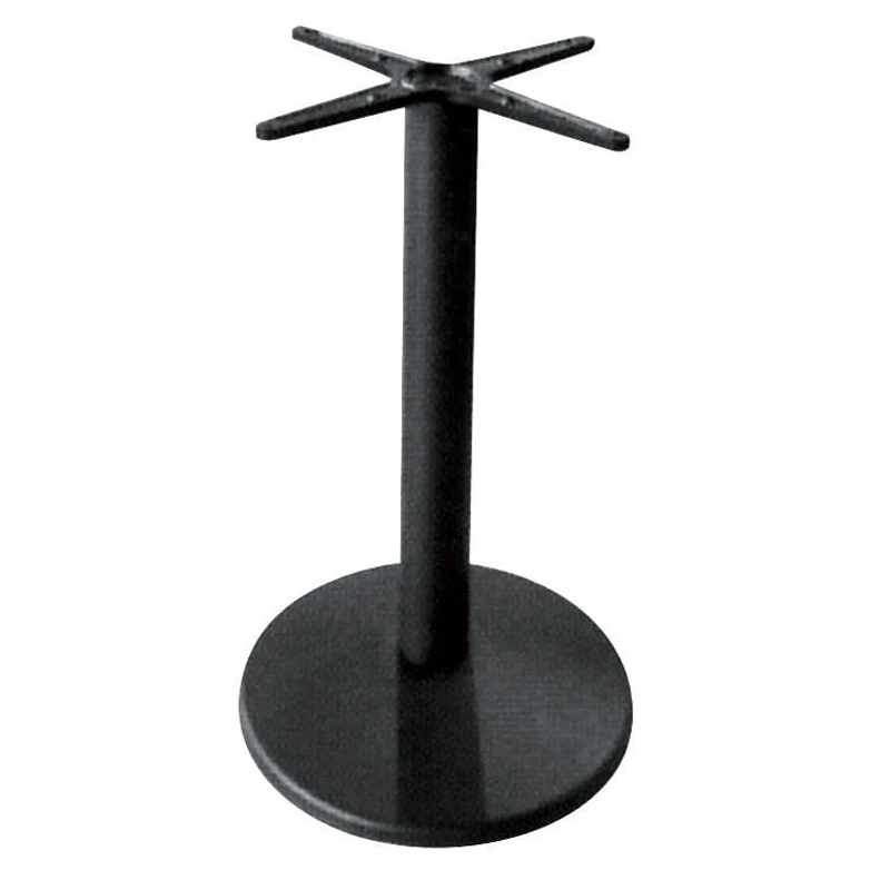 Commercial Contract Round Metal Table Legs Chrome Steel Pedestal Table ...