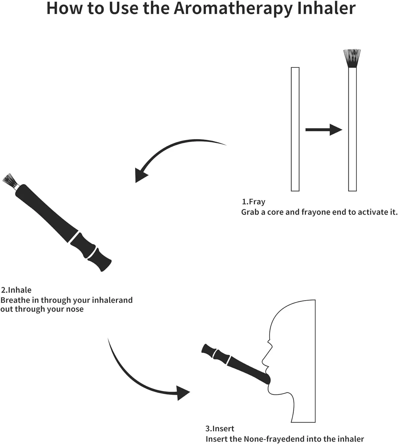 Quit Smoking Inhaler - Wood Aromatherapy for Home Decor
