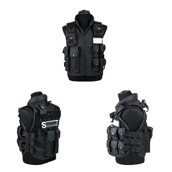 Breathable Back Panel Modular Attachments Tactical Vest Jacket - Buy ...