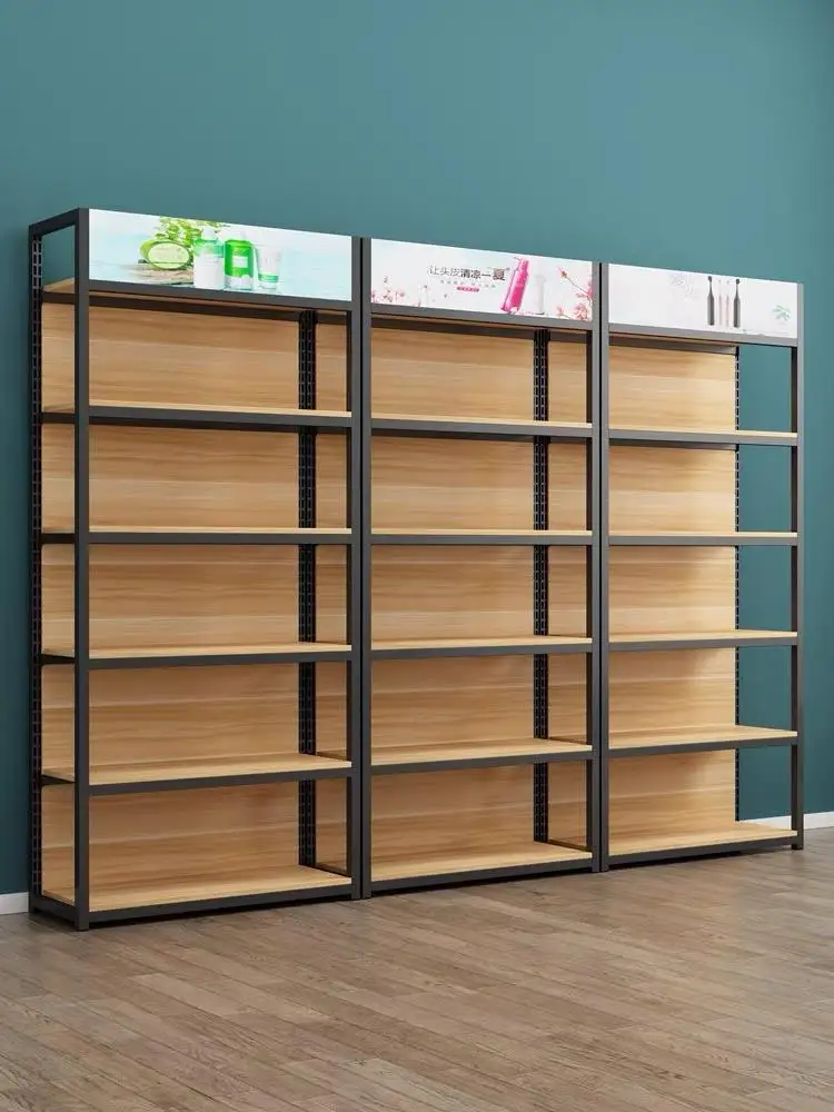 Custom Supermarket Shelves Wooden Supermarket Shelf Rack Wood Pharmacy ...