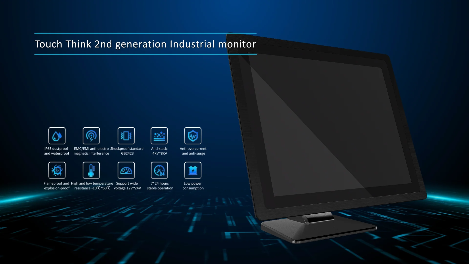 Marine Ip65 Waterproof 15/17/19/21.5 Inch 1000 Nits Outdoor Lcd ...