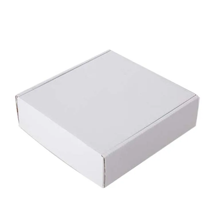 Foldable Corrugated Small Carton White Mailer Boxes Cardboard Packing ...