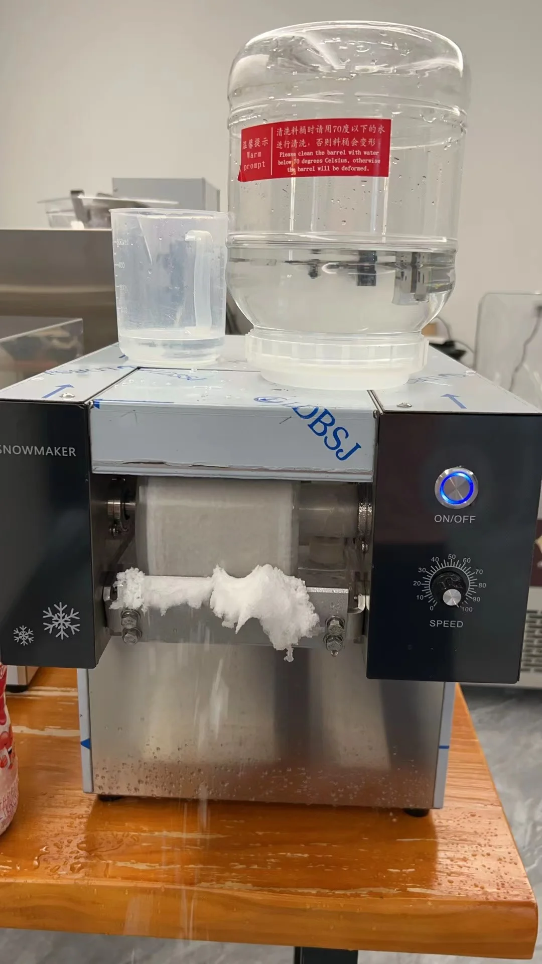 Bingsu Ice Cream Machine - Snoway Bingsu Machine 180kg/day