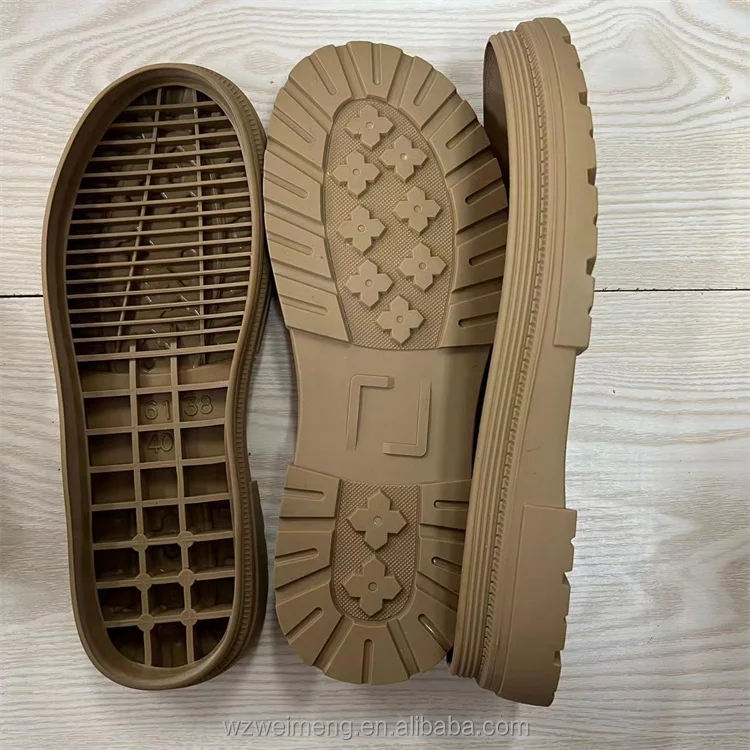 Men Moccasin Rubber Shoe Sole for Sale China Factory Good Price Rubber ...