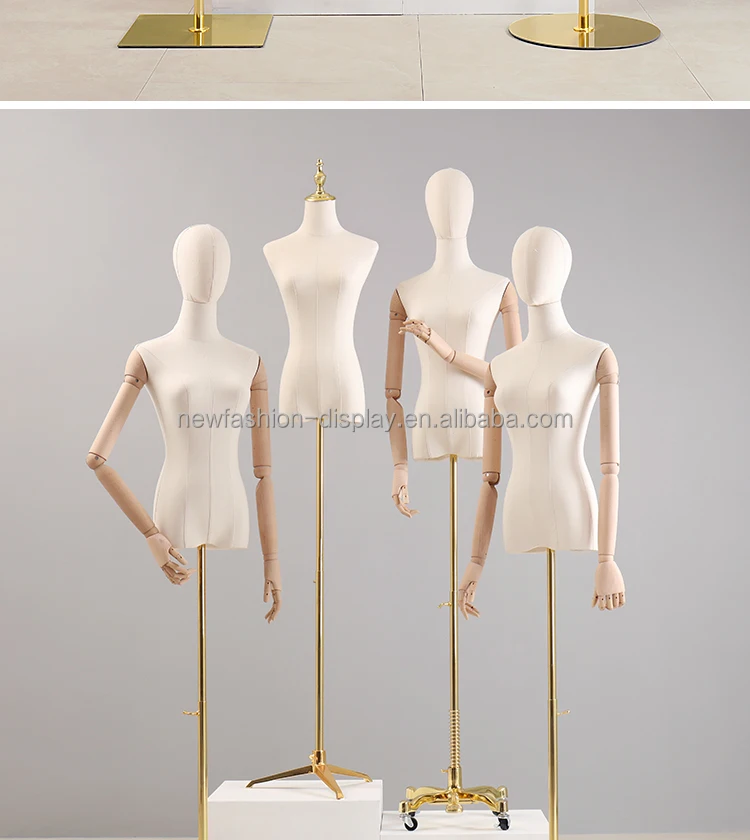 Half Body Mannequin - Dummy Models for Fashion Display
