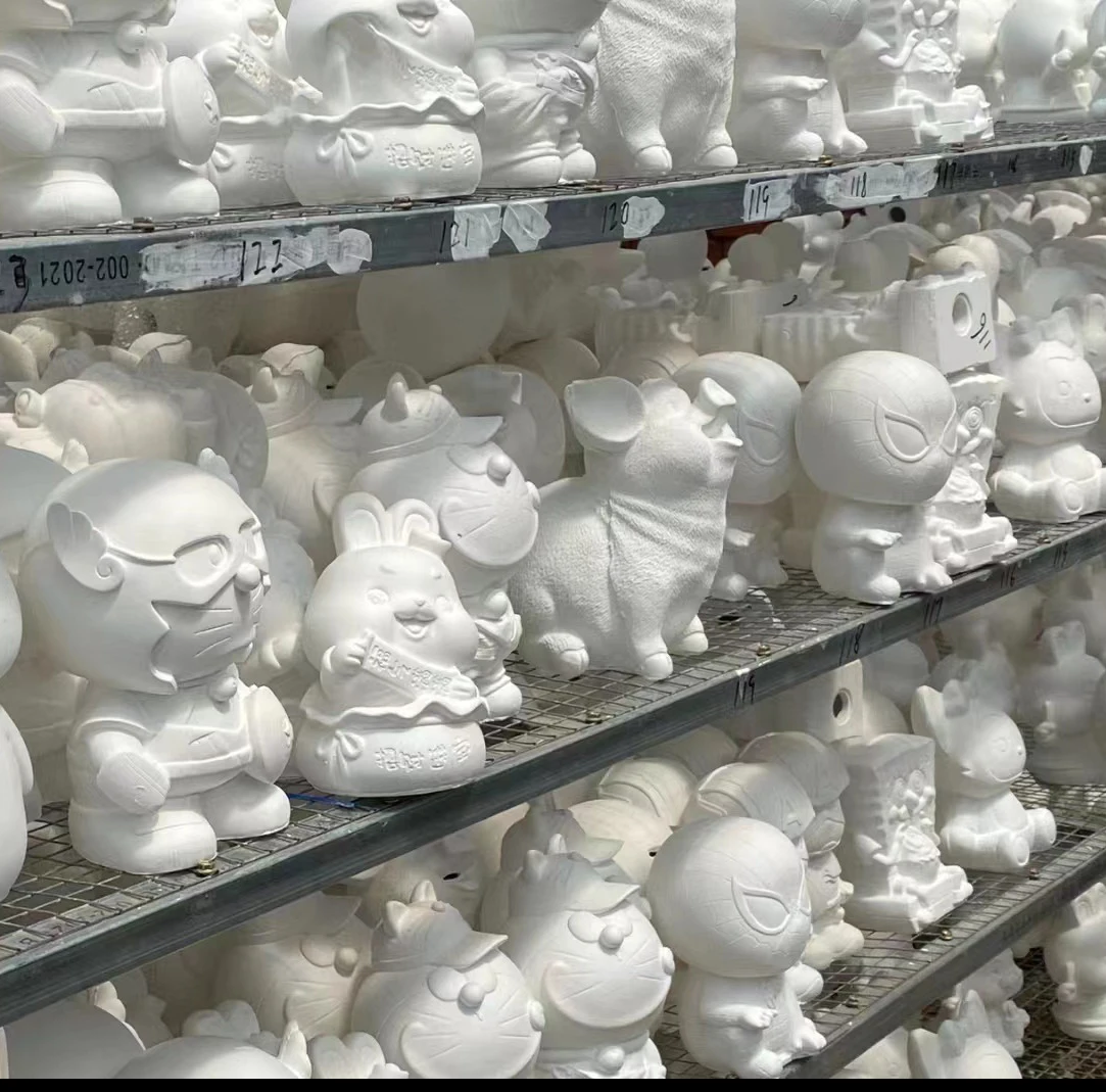 DIY Cartoon Cute Kawaii High Strength Alpha Plaster Toys