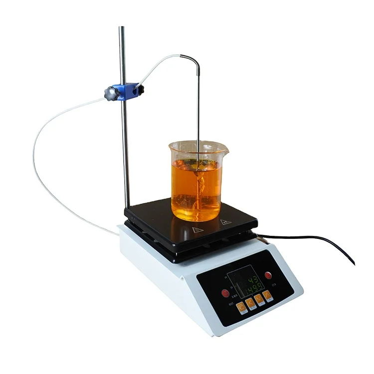 High Efficient Laboratory Digital Magnetic Stirrer With Hot Plate - Buy ...