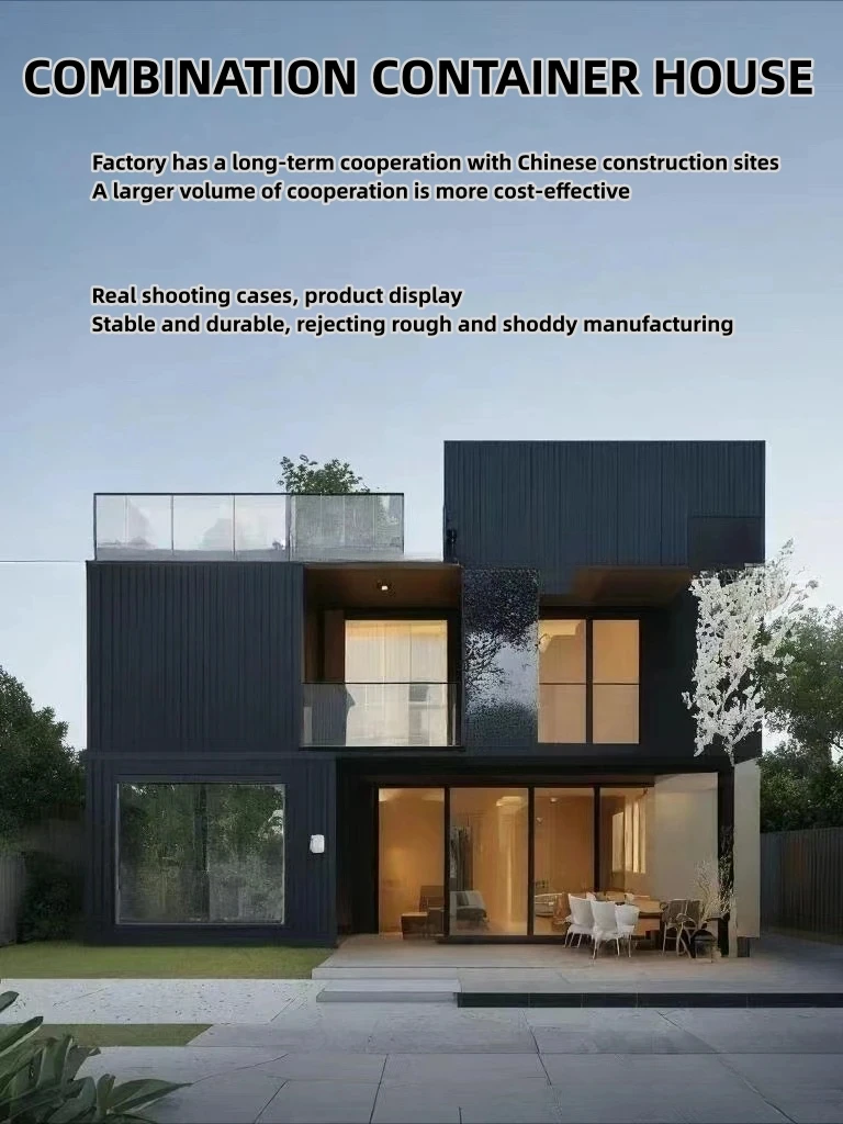 China Mexico Prefab Hotel Steel Frame Villa House 2 Bedroom Module ...