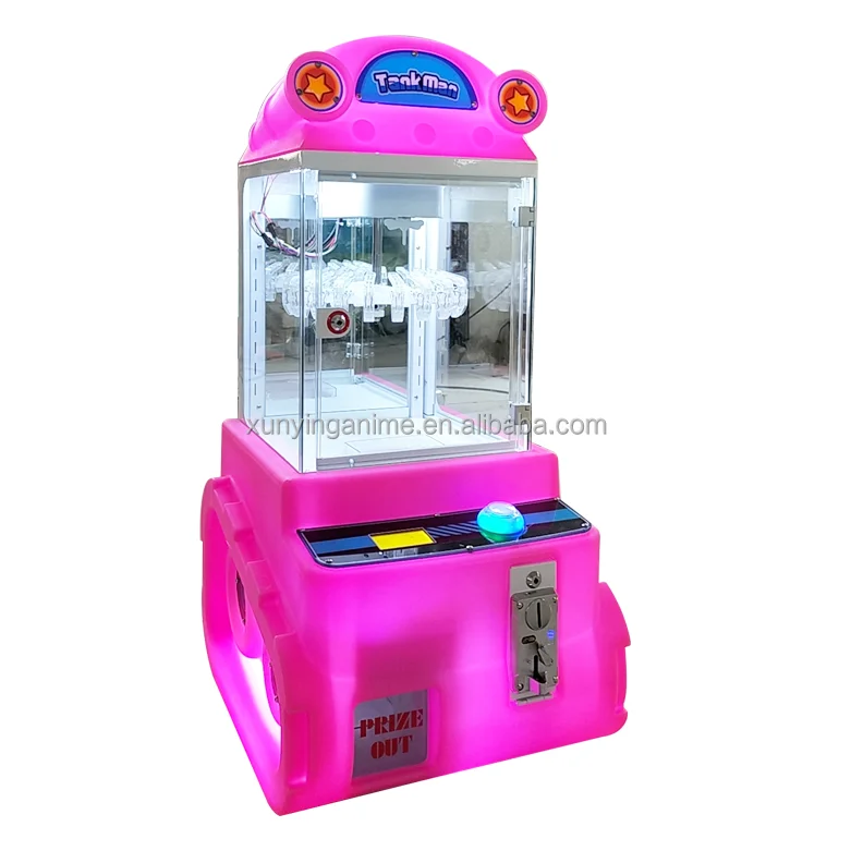 Mini Arcade Claw Doll Game Machine Coin Operated Toy Claw Crane Machine ...