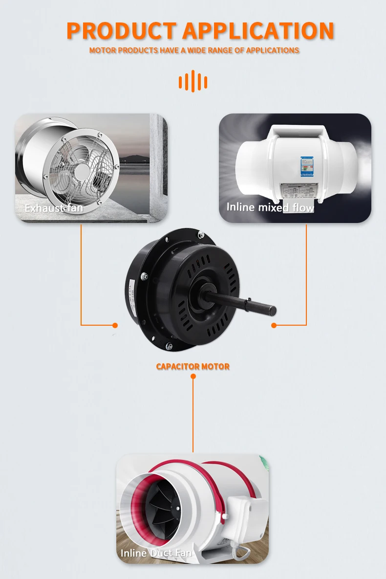 Quality High Torque Ac Motor Factory Oem Circular Duct Fan Motor - Buy ...