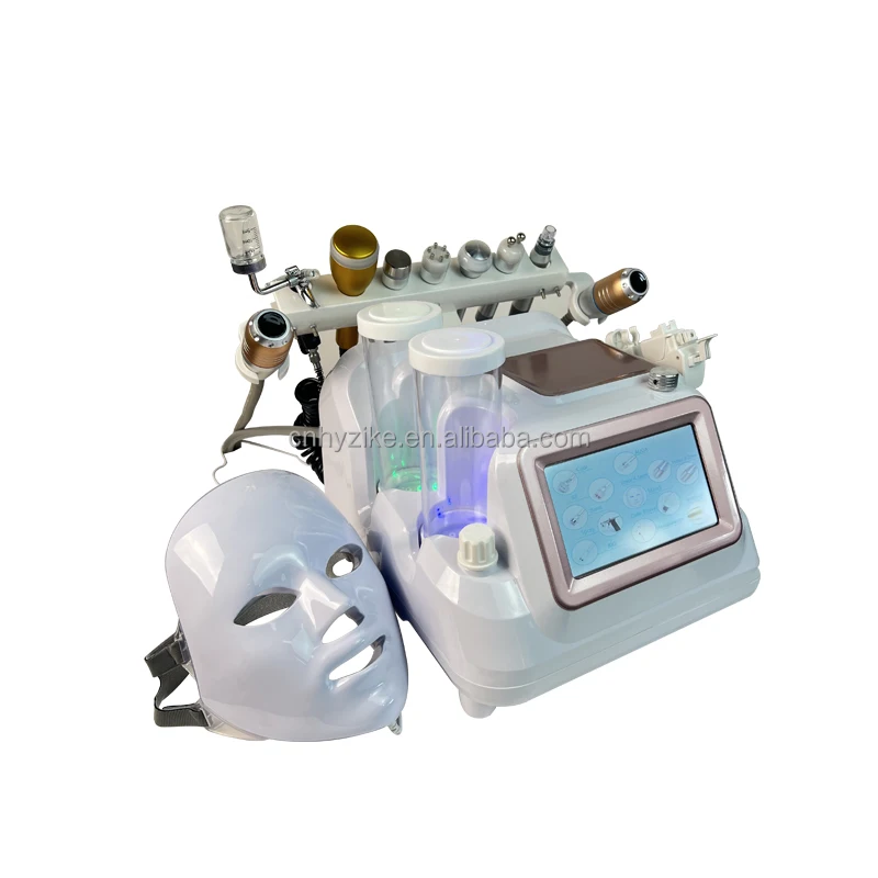 Multifunction Spa Facial Treatment Small Bubble Instrument 7 Colors Led ...