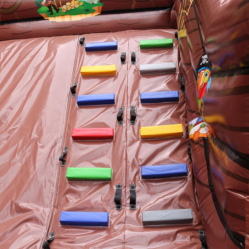 Outdoor Pirate Ship Boat Combo Jumper Inflatable Slides With Bouncer ...