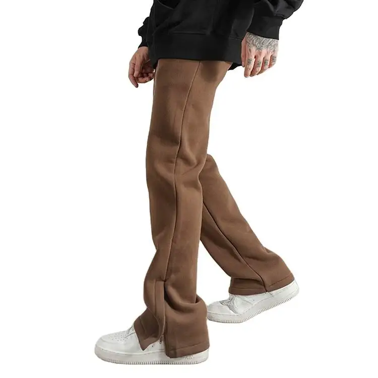 Custom Flare Pants - Mens Terry Lined Sweatpants