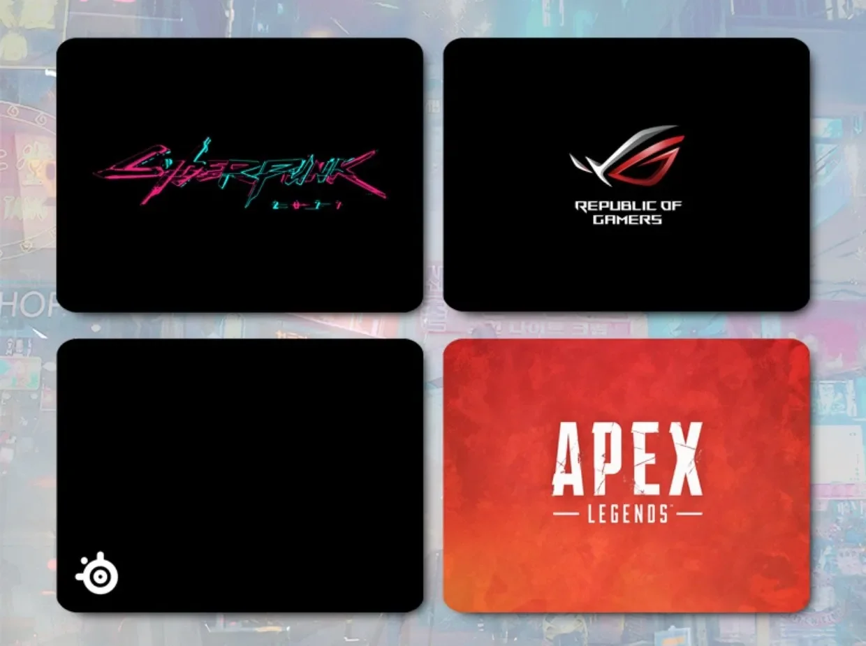 Custom Tempered Glass Mouse Pad Waterproof Moisture-proof Professional ...