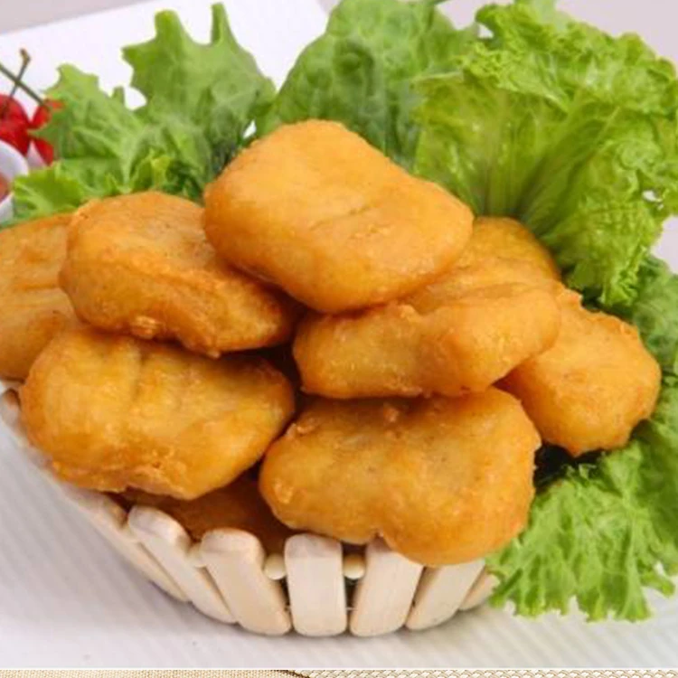 Frozen And Pre-cooked Chicken Meat Battered Deep Fried Chicken Nuggets ...