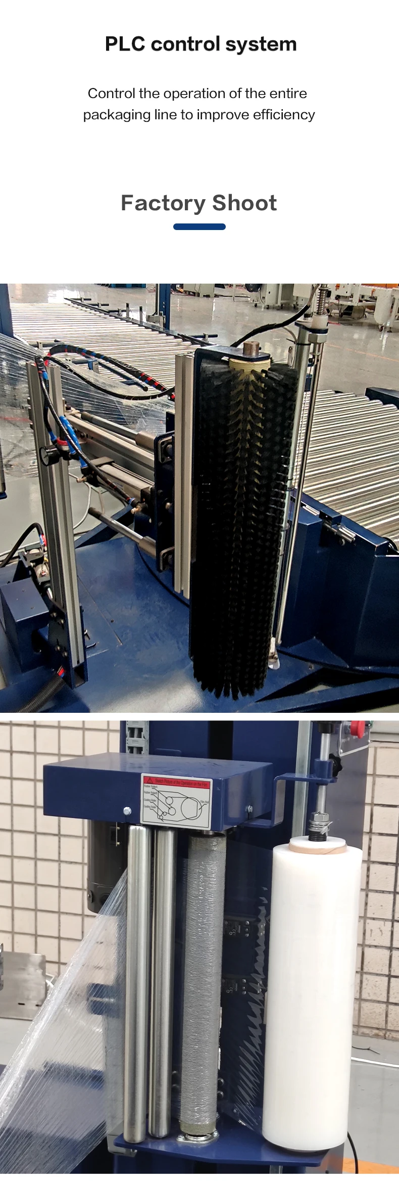 Automated Pallet Vertical Strapping Machine & Stretch Wrappers