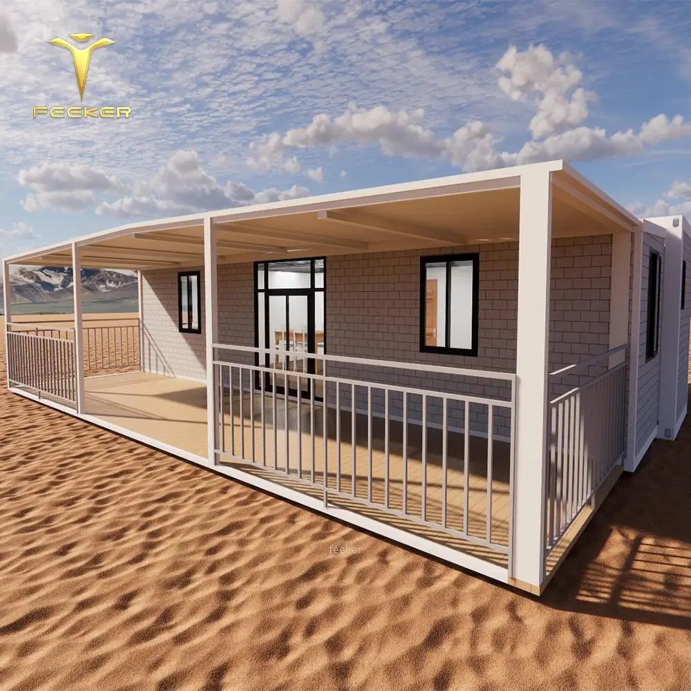 Camp Log Cabin Kits Prefab Ready Made Container House Prefabricated ...