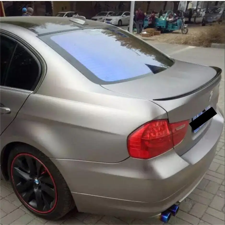 For Bmw E90 M3 Style Spoiler High Quality Abs Rear Tail Trunk Wing ...