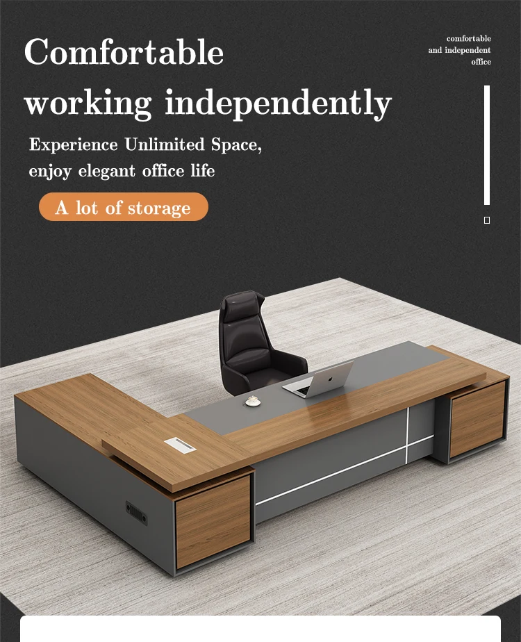 XTLBZ-066 Modern Executive Office Table boss Office Furniture boss Desk ...