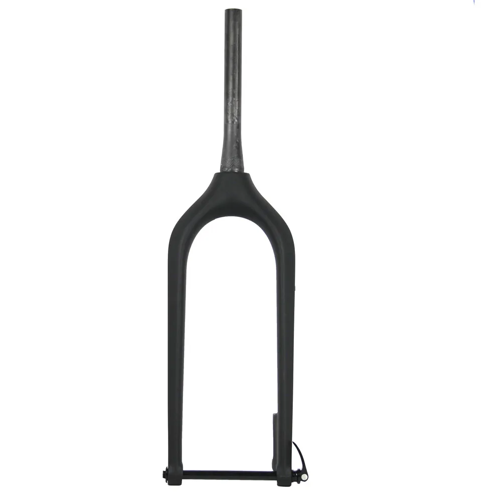 26er Full Carbon Fat Bike Fork Tapered Disc Brake Snow Bicycle Forks ...