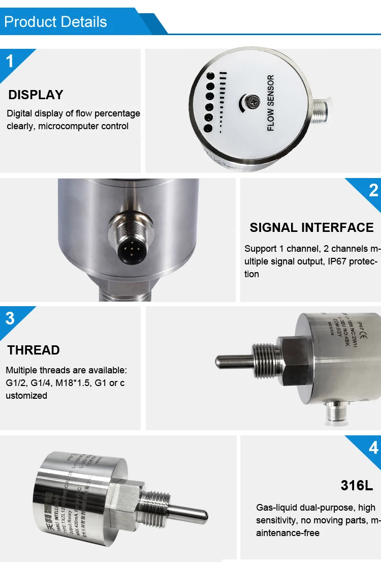 TXZL12 Electronic Flow Switch - Smart, Reliable, and Efficient