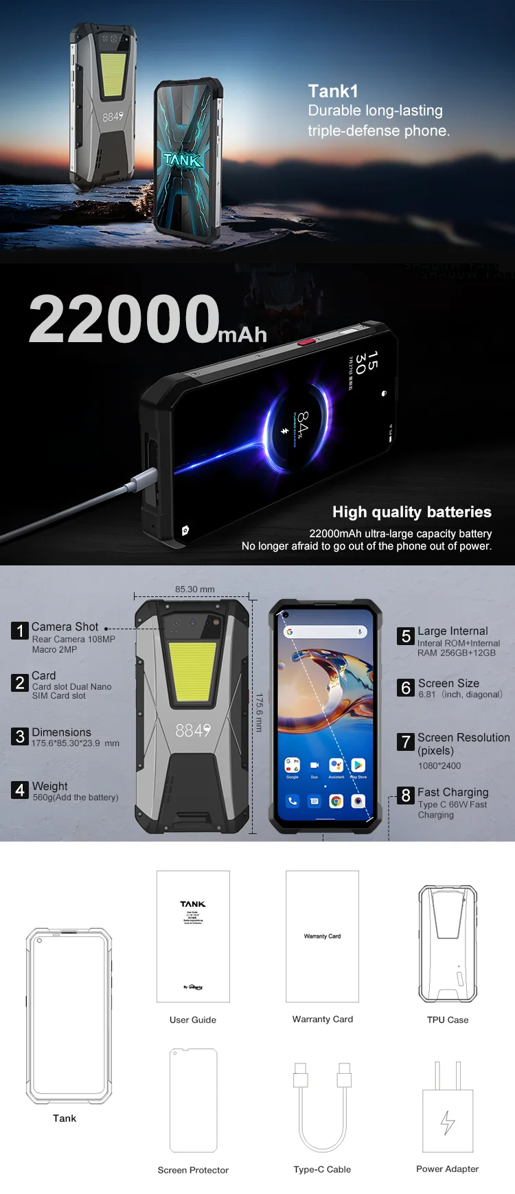 Customized Lte Rugged Cell Phones - Tank Smartphone Manufacturer Of ...