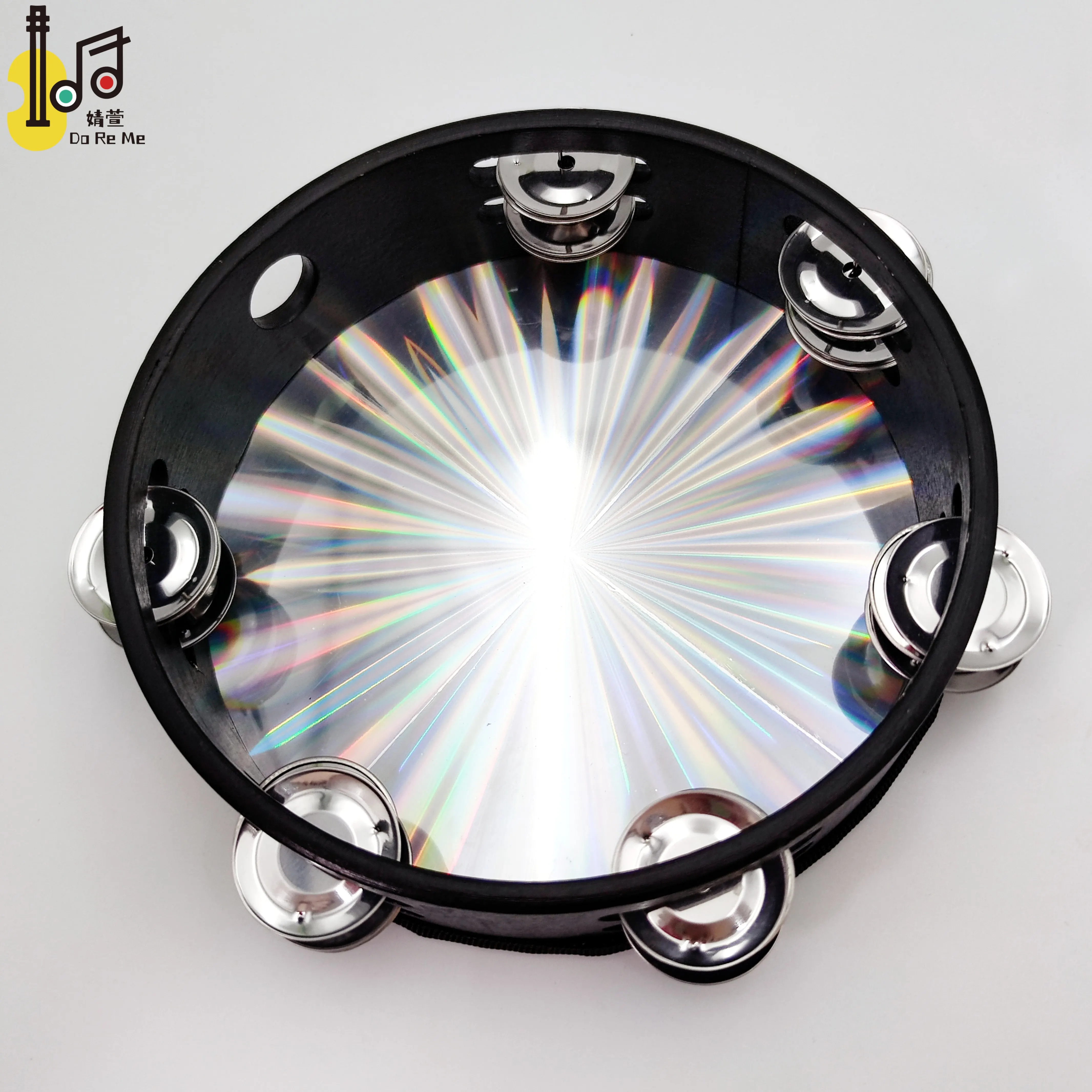 Factory Price Double Row 8 Inch Laser Tambourine Drum| Alibaba.com