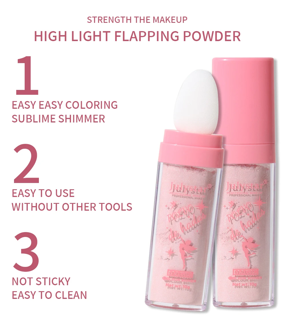 Julystar Full Body Highlighter Shimmer Body Powder Highlighter Fairy ...