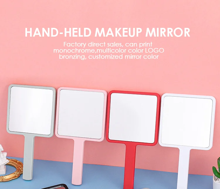 Handheld Makeup Mirror - Perfect for on-the-Go Touch-ups