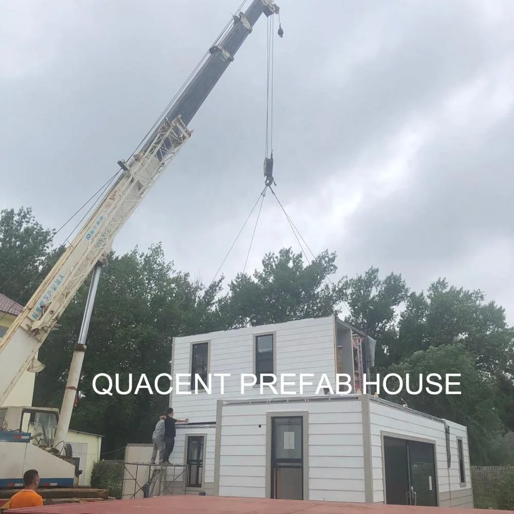 Fast Installation Modular SIPs Prefab House Kit, Narrow Modular Design ...