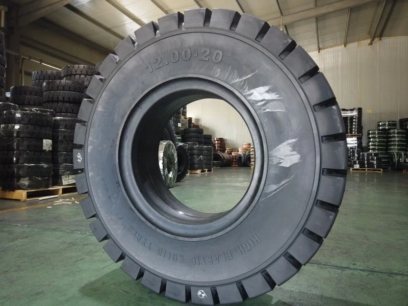 Forklift Tire Industrial Tire 12.00-20 Solid Tires With High Quality ...