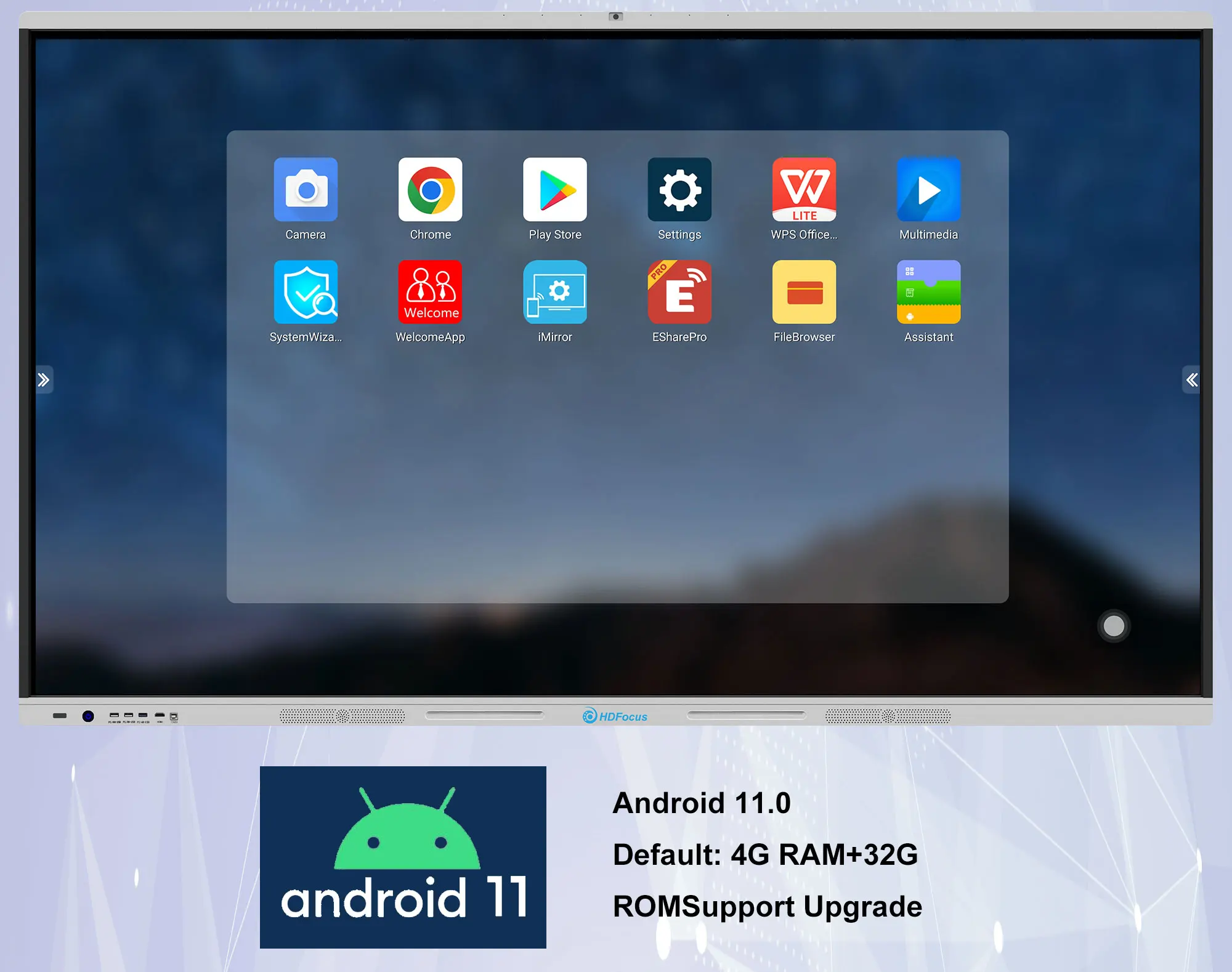 80 Inch Smart Board - Interactive LCD Display for Education